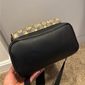 Gucci | Bags | Soldgucci Zip Pocket Backpack Printed Gg Coated Canvas ...